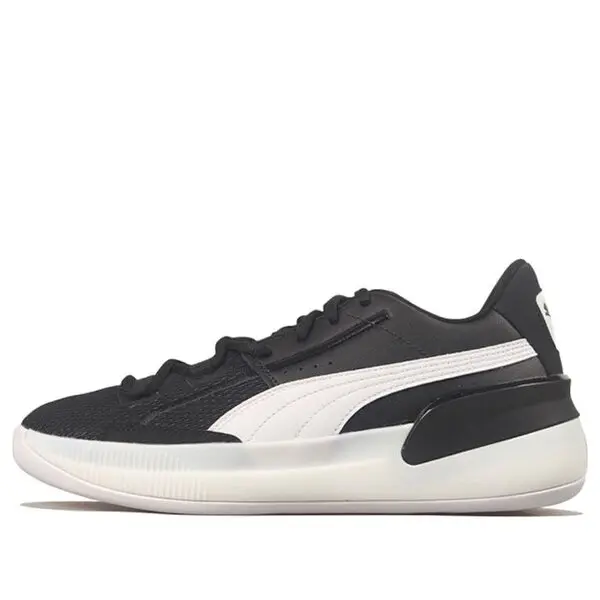 PUMA Clyde Hardwood Team Basketball Sneakers - Black