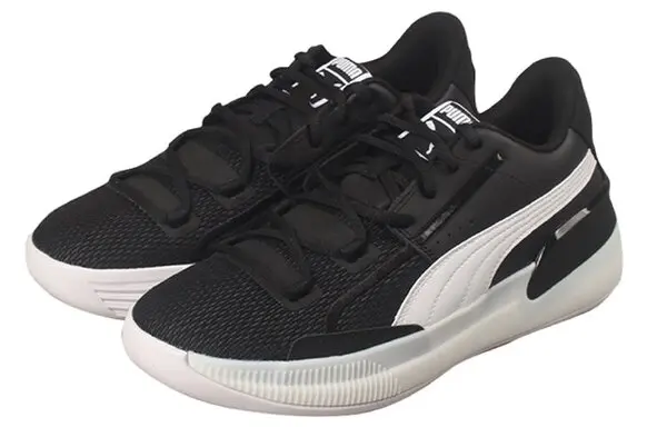 PUMA Clyde Hardwood Team Basketball Sneakers - Black