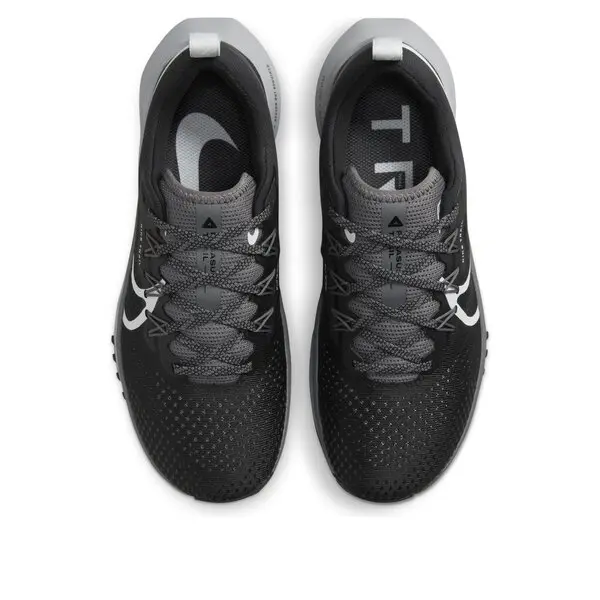 Nike React Pegasus Trail 4 Athletic Sneakers - Black/white