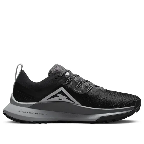 Nike React Pegasus Trail 4 Athletic Sneakers - Black/white