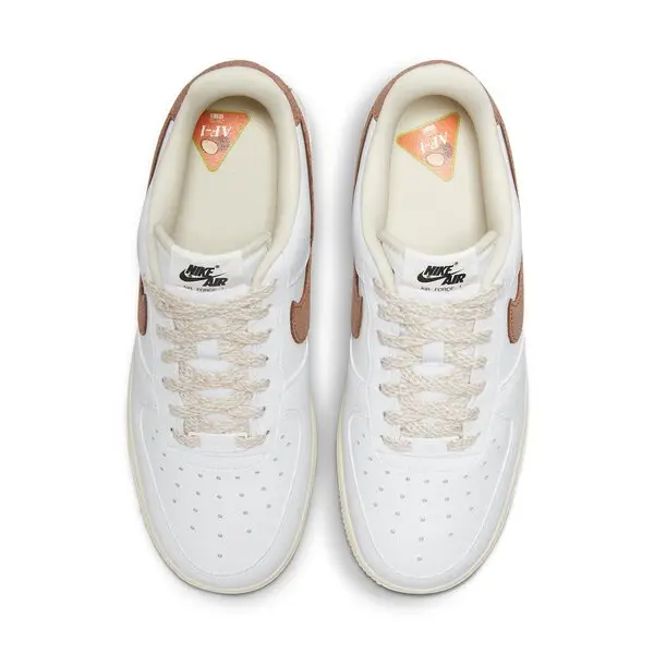 Nike Force 1 Low '07 Lx 'coconut - White/archaeo Brown-coconut Milk