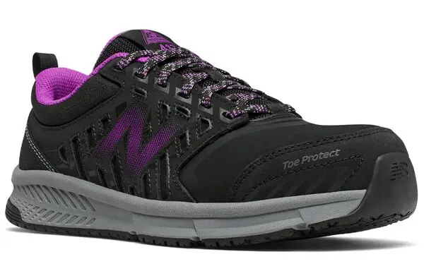 NEW BALANCE 412 Alloy Toe Athletic Shoe - Blackpurple
