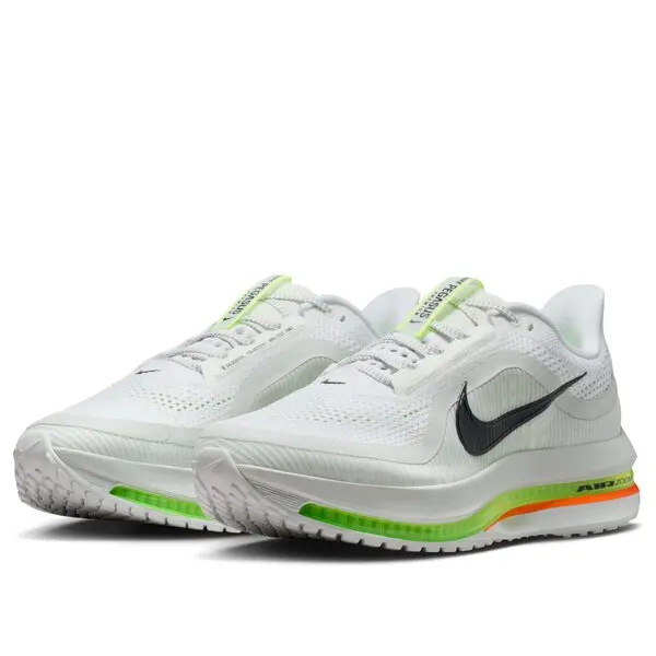 Nike Pegasus Premium "miami Hurricanes" Sneakers - White/off-white/volt
