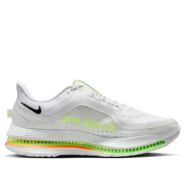 Nike Pegasus Premium "miami Hurricanes" Sneakers - White/off-white/volt
