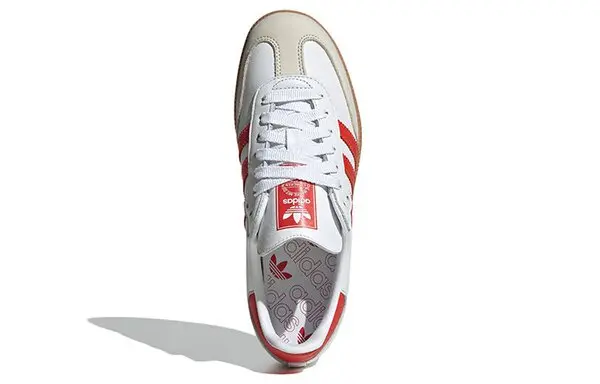 Adidas Samba Og Low Top Sneakers - Cloud White/solar Red/off White