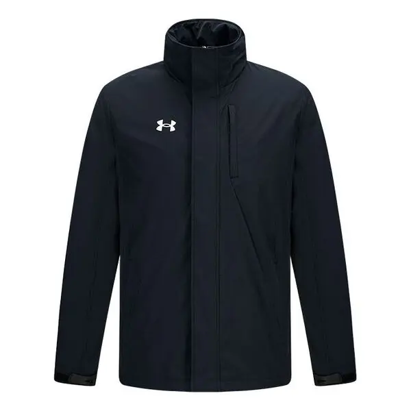 Under Armour Windproof Hooded Training Jacket - Black