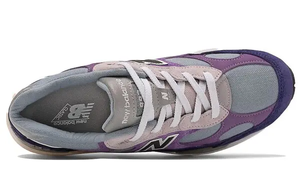 NEW BALANCE 992 Made In Usa Athletic Sneakers - Purple/purple/gray