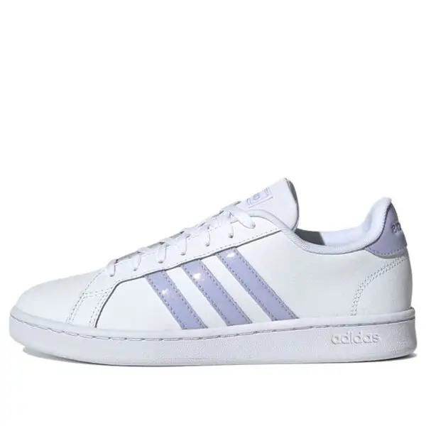 Adidas Grand Court Sneakers - White/purple
