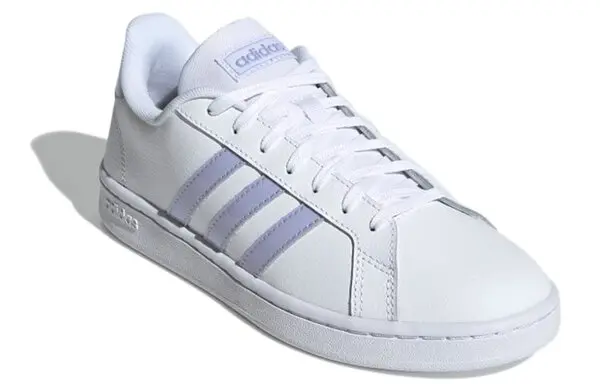 Adidas Grand Court Sneakers - White/purple