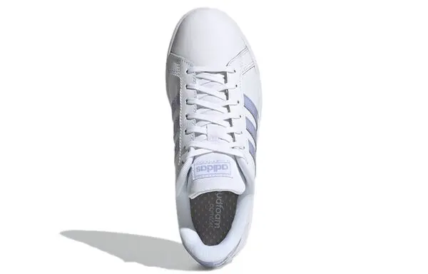 Adidas Grand Court Sneakers - White/purple