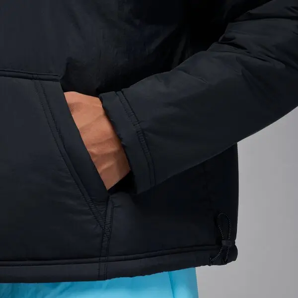 JORDAN Flight Padded Mountainside Pullover Hoodie 'black Dark Smoke Grey - Black/dark Smoke Grey