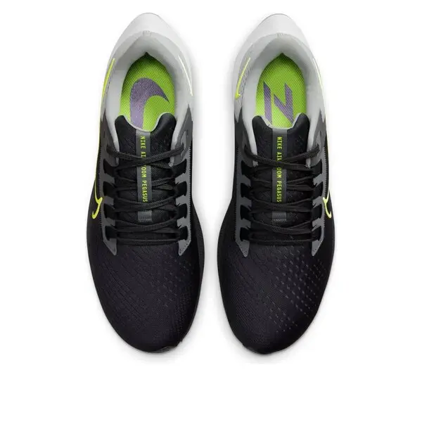 Nike Zoom Pegasus 38 Athletic Sneakers - Black/orange/white