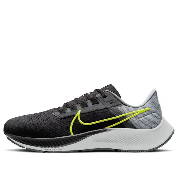 Nike Zoom Pegasus 38 Athletic Sneakers - Black/orange/white