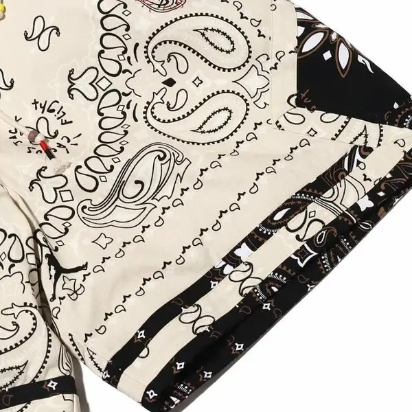 JORDAN X Travis Scott Paisley Print Shorts
