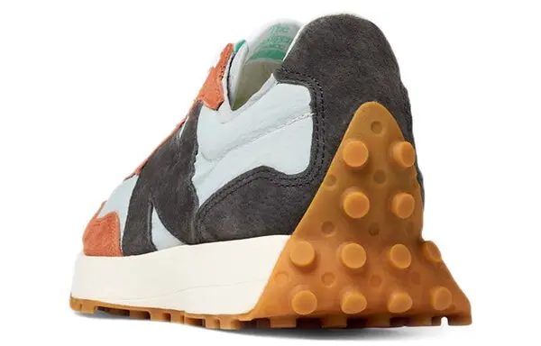 NEW BALANCE 327 "rust Brown" Athletic Sneakers - Brown/grey