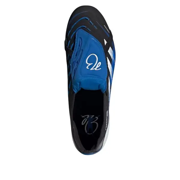 Adidas Predator Elite Fold Over Tongue Ag - Core Black/cloud White/glow Blue