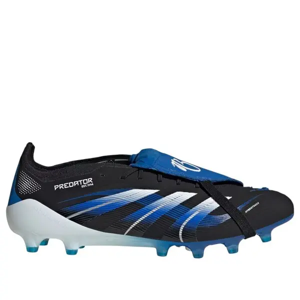 Adidas Predator Elite Fold Over Tongue Ag - Core Black/cloud White/glow Blue