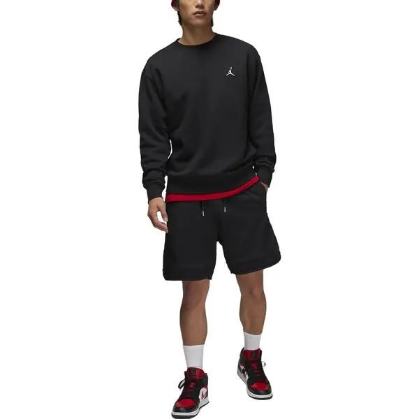 JORDAN Essentials Statement Fleece Shorts - Black