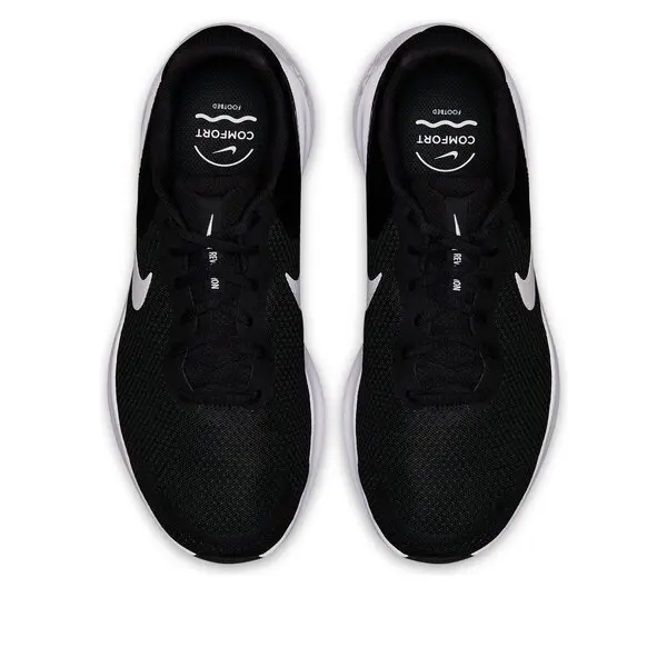 Nike Revolution Road Wide Sneakers - Black/white