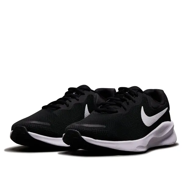 Nike Revolution Road Wide Sneakers - Black/white