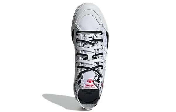 Adidas Nizza High Top Lace-up Sneakers