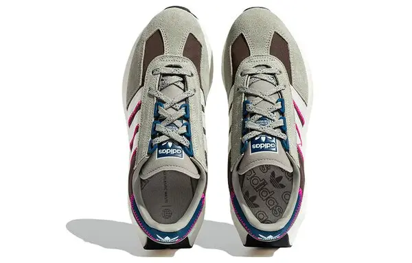 Adidas Retropy E5 Low Top Sneakers - Grey/brown