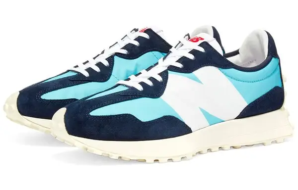 NEW BALANCE 327 "wax Blue" Sneakers - Black/blue