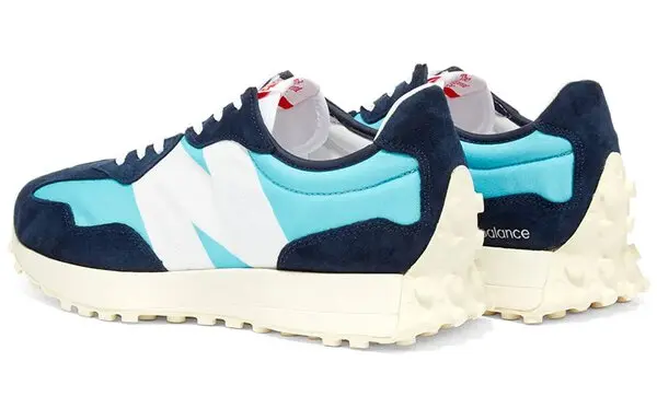 NEW BALANCE 327 "wax Blue" Sneakers - Black/blue