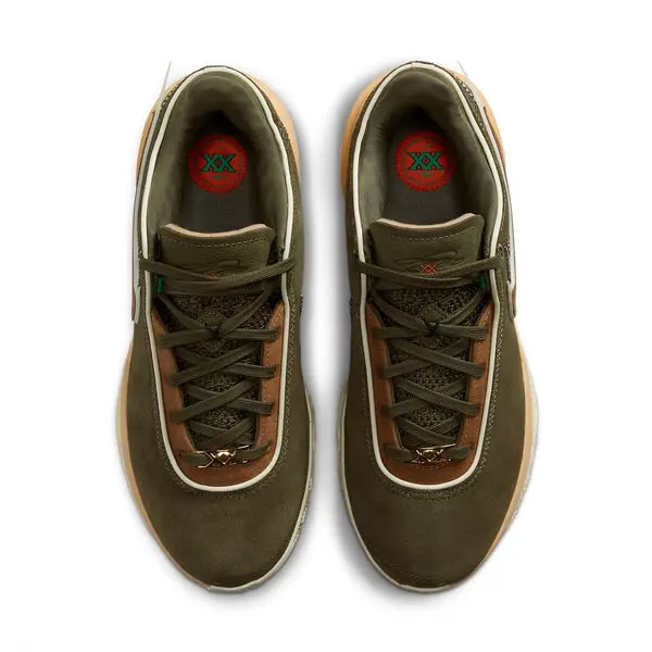 Nike Lebron 20 Ep "olive" Athletic Sneakers - Green
