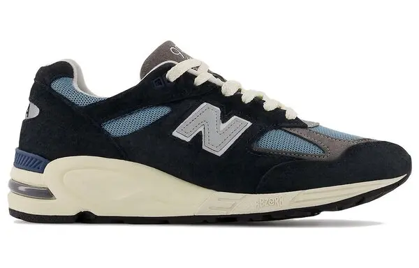 NEW BALANCE Teddy Santis X 990v2 Made In Usa "navy - Blue/gray/white