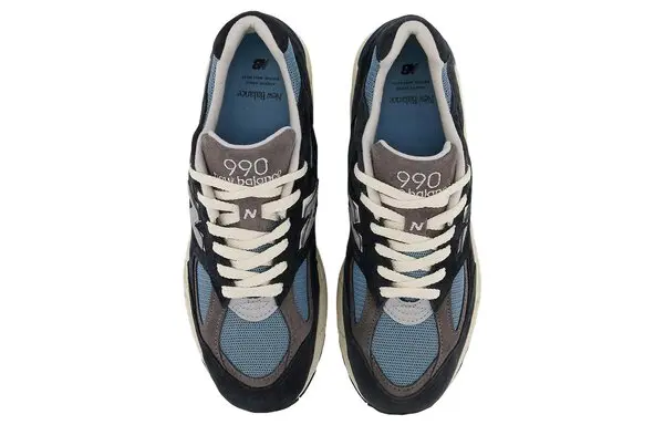 NEW BALANCE Teddy Santis X 990v2 Made In Usa "navy - Blue/gray/white