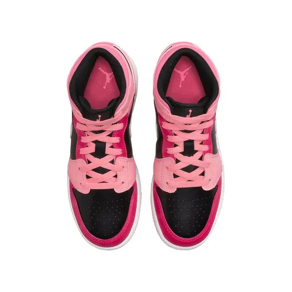 JORDAN 1 Mid Se - Pink/red/black