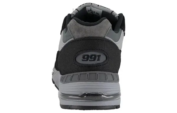 NEW BALANCE 991 Lace-up Sneakers - Black/grey