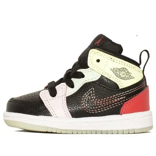 JORDAN Air 1 Mid Se Toddler Sneakers - Black