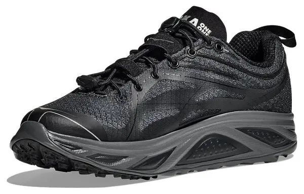 Hoka One One Huaka Origins Low Top Sneakers - Triple Black