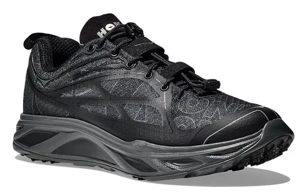 Hoka One One Huaka Origins Low Top Sneakers - Triple Black