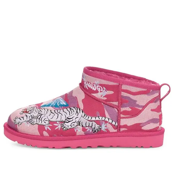 UGG X Palace Classic Ultra Mini Boot - Pink