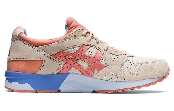 Asics Gel Lyte 5 "spring In Japan Salmon - Gray/pink/blue