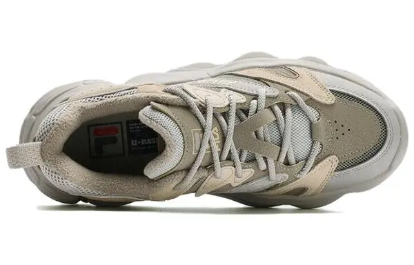 FILA Low Top Sneakers - Khaki/white
