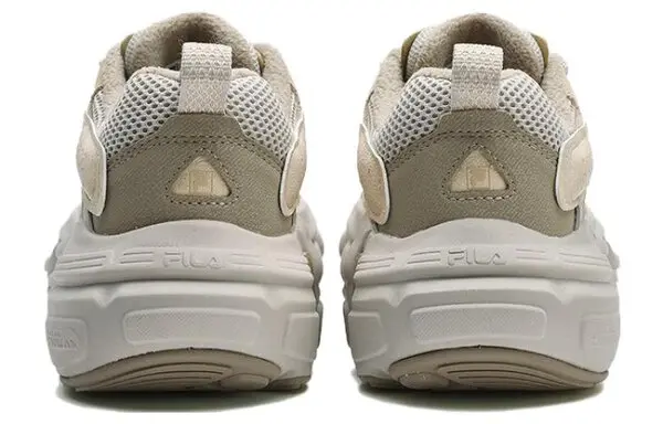 FILA Low Top Sneakers - Khaki/white