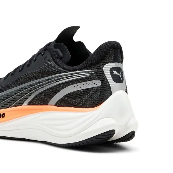 PUMA Velocity Nitro 3 Running Shoes - Black/silver/neon Citrus