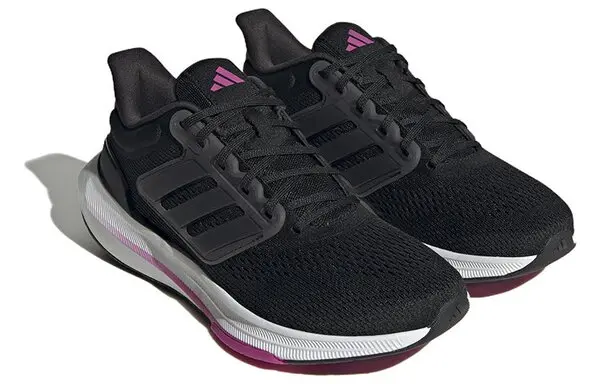 Adidas Ultrabounce Running Shoes - Core Black/core Black/lucid Fuchsia