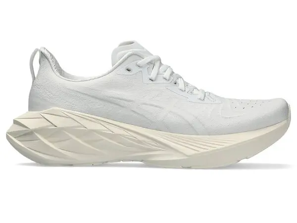 Asics Novablast 4 Athletic Sneakers - White/beige