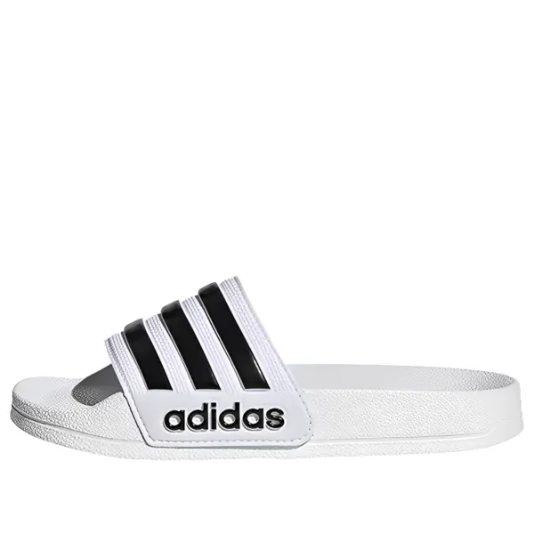 Adidas Adilette Shower Slides - Cloud White/core Black/core Black