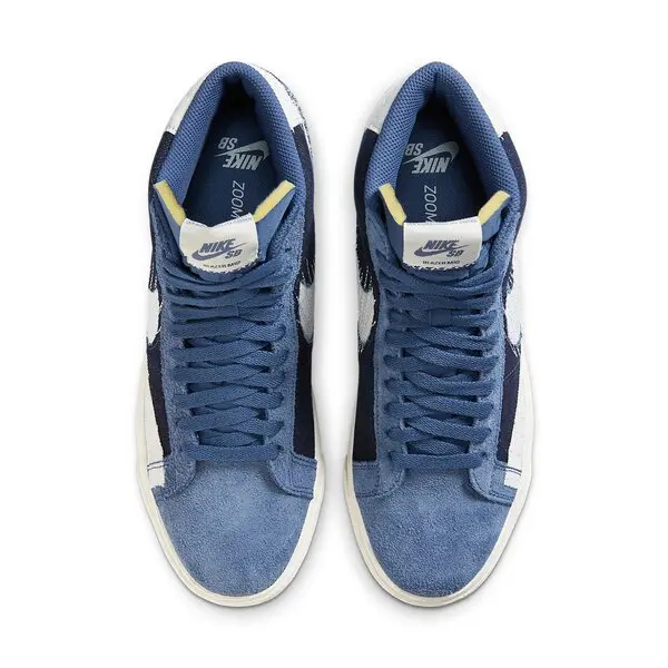 Nike Blazer Mid Sb Sashiko Pack Sneakers - Blue