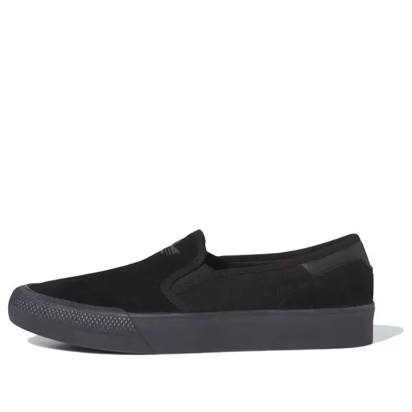 Adidas Originals Shmoofoil Slip-on Sneakers - Core Black/carbon/core Black