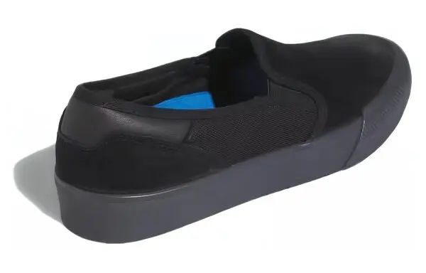 Adidas Originals Shmoofoil Slip-on Sneakers - Core Black/carbon/core Black