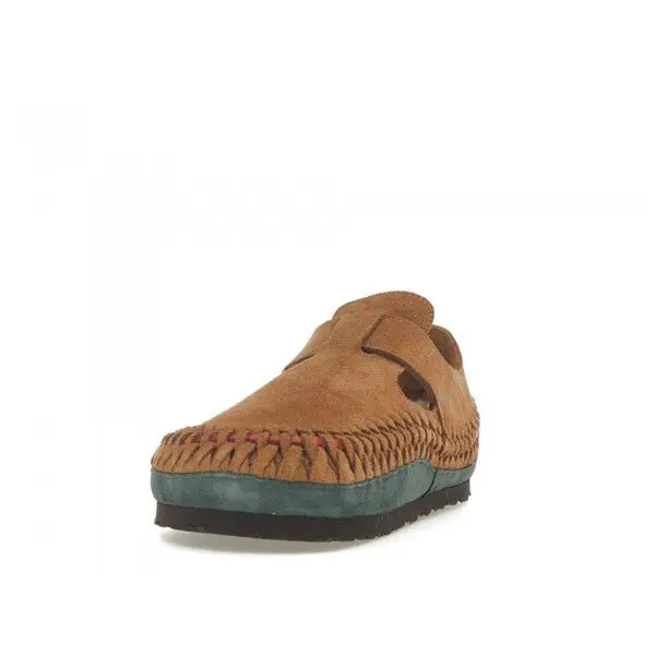BIRKENSTOCK X Kith London Braided Shoes - Orange/black