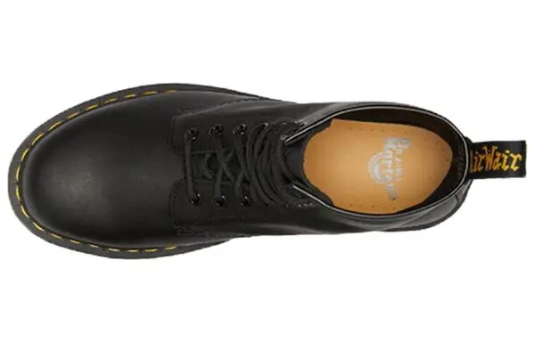 Dr. Martens 1460 Greasy Leather Combat Boots - Black