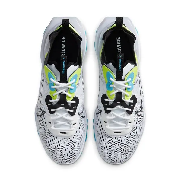 Nike React Vision "worldwide Pack White" Sneakers - White/black/volt